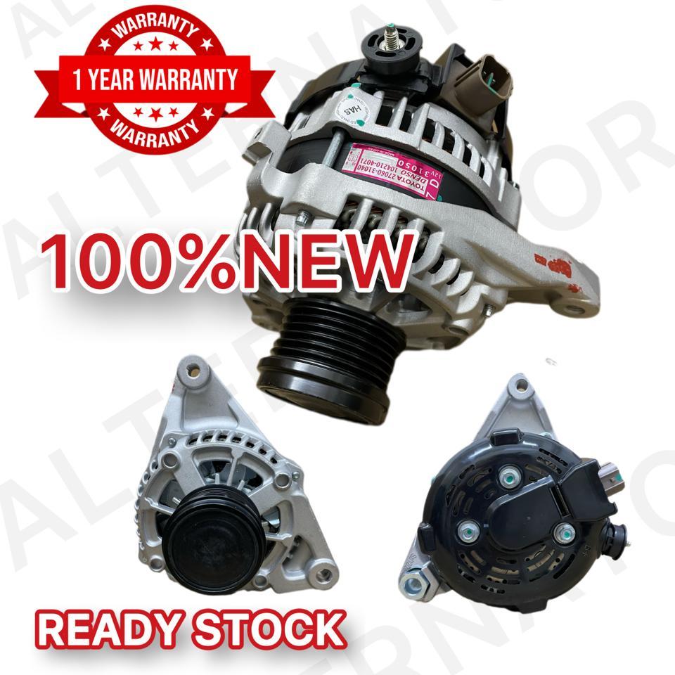 (OEM)TOYOTA CAMRY -ACV50-51(80A)ALTERNATOR-(MADE IN JAPAN)100%NEW -4PIN ...
