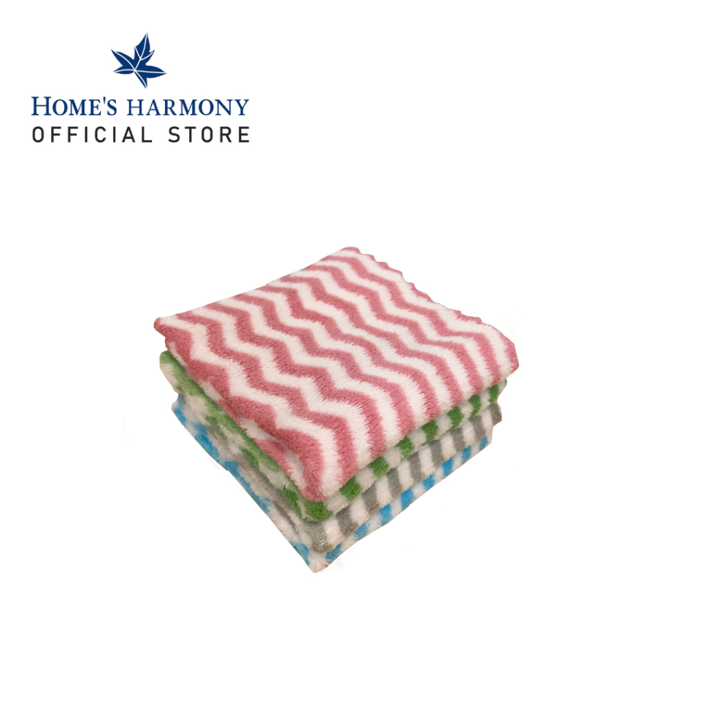 Diana Microfiber Kitchen Towel 4pcs 30X30cm | Shopee Malaysia