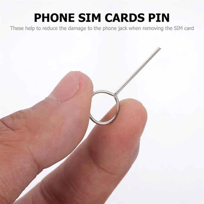 Mobile Phone Sim Card Slot Eject Pin Eject SIM Card Tray Open Pin ...