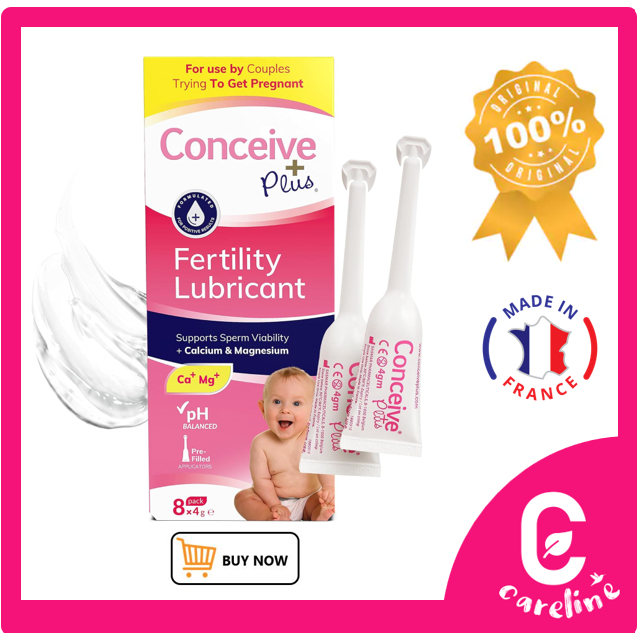 [Sasmar Authorised Reseller] [8 x 4g] Conceive Plus Fertility Lubricant ...