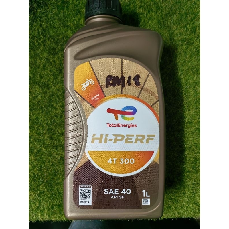 TOTAL 4T 300 TOTALENERGIES HI PERF 4T 300 API SF | Shopee Malaysia