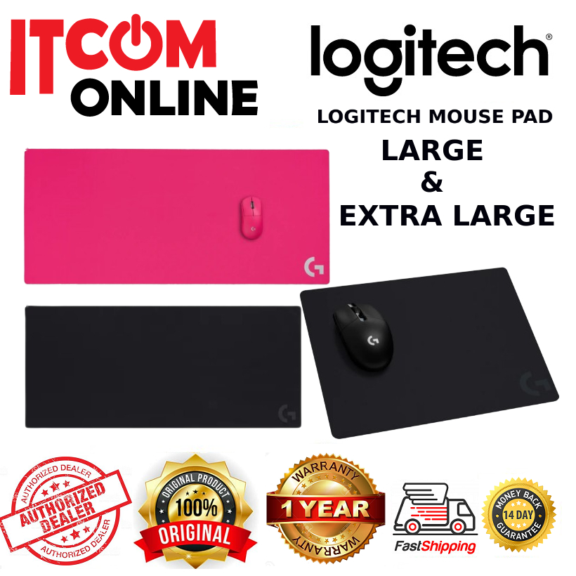 LOGITECH GAMING CLOTH MEDIUM LARGE & EXTRA LARGE MOUSE PAD (G240/G640 ...