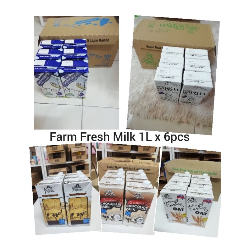 FARM FRESH MILK I LITRE UHT YARRA MILK/CHOCOLATE/FRESH MILK/MASTER ...