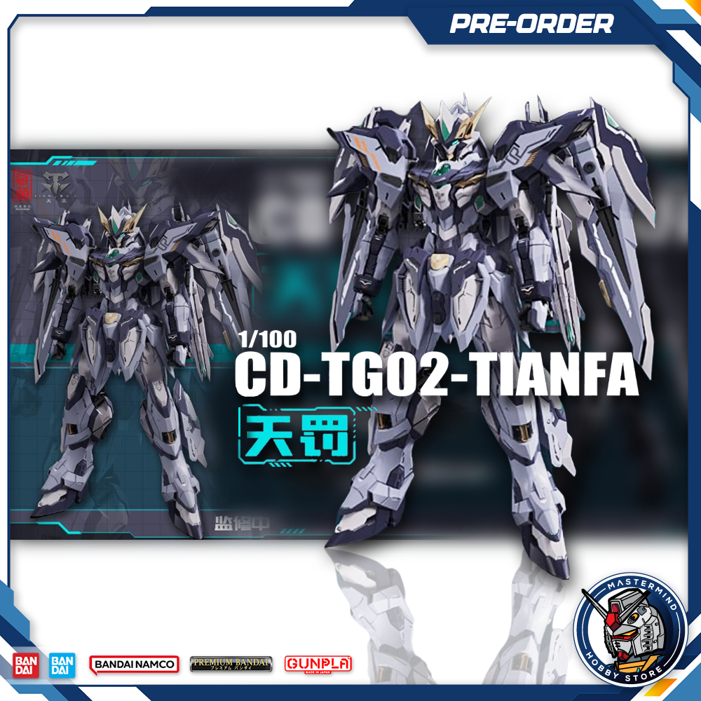 (Read Stock) TG-02 1/100 Cang Dao Model Tian Fa Metal Build Diecast 藏道模型 创神系列 天罚机甲 | 合金成品模型 ...
