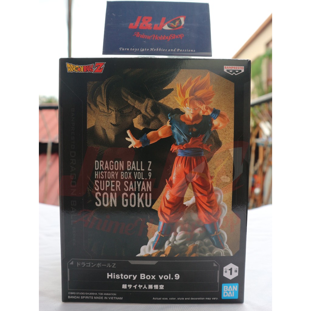 BANPRESTO DRAGON BALL Z HISTORY BOX VOL.9 GOKU | Shopee Malaysia
