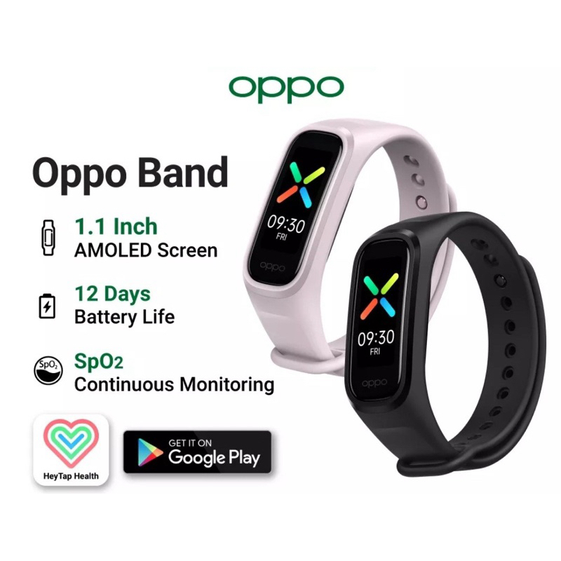 Oppo Band Strap | Smart Watch | Fitness Watch | Shopee Malaysia