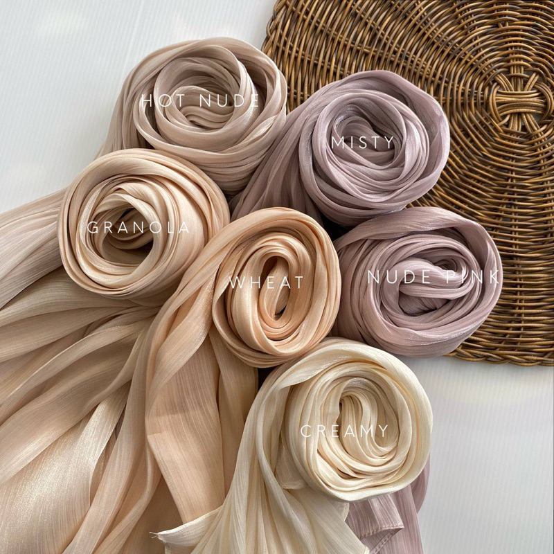ALARA SHIMMER SHAWL | SHIMMER SILK PREMIUM | Shopee Malaysia