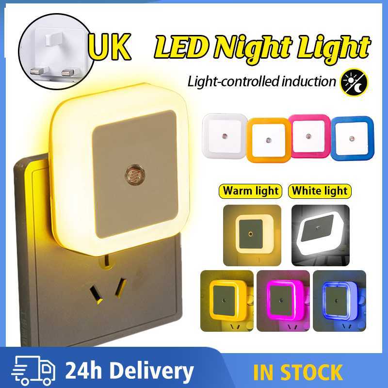 Mini Intelligent Night Light Lampu Tidur Automatic LED Light Control ...