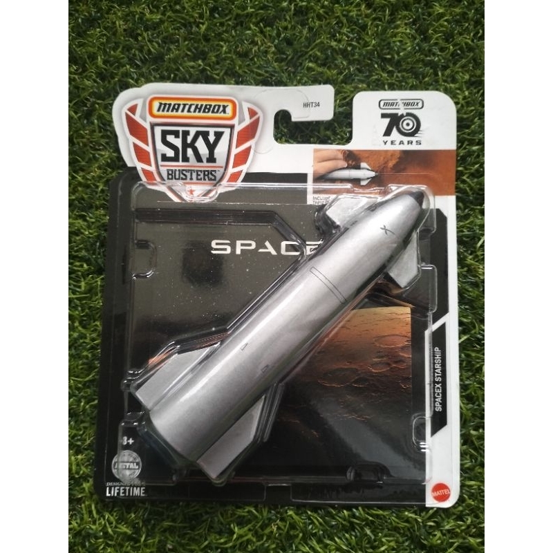 MATCHBOX 2023 SPACEX STARSHIP MBX SKY BUSTERS | Shopee Malaysia