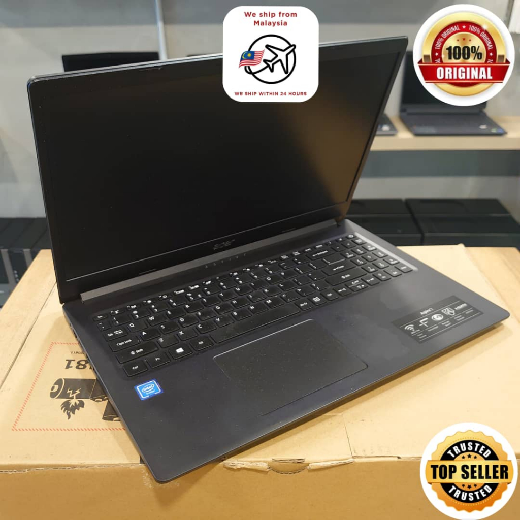 ACER ASPIRE 3 N19H1 CELERON SLIM LAPTOP 100% ORIGINAL USED | Shopee ...