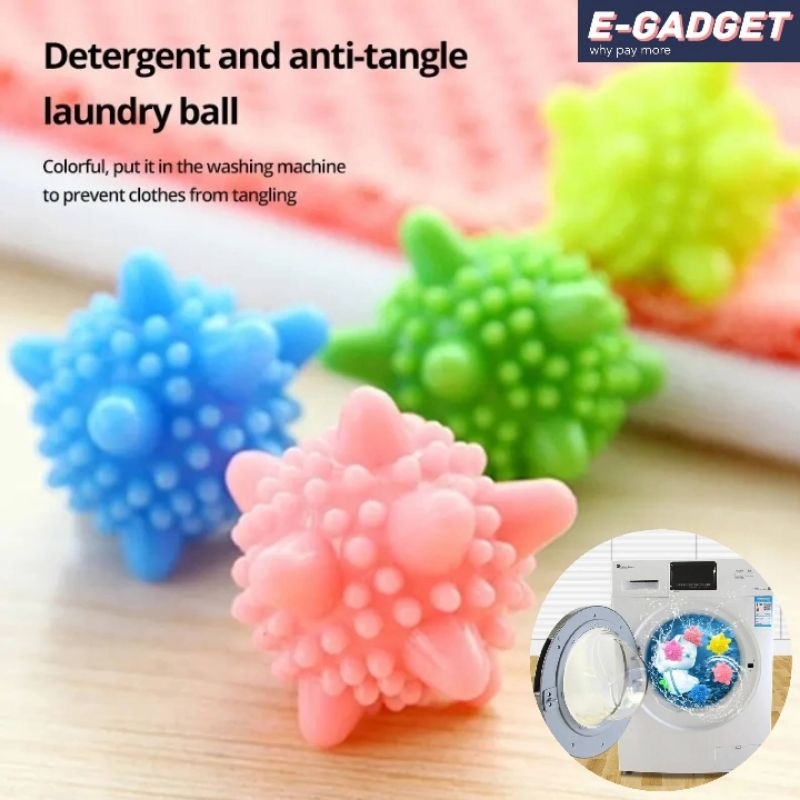 KOREA MAGIC WASHING MACHINE LAUNDRY BALL DECONTAMINATION ANTI-WINDING ...