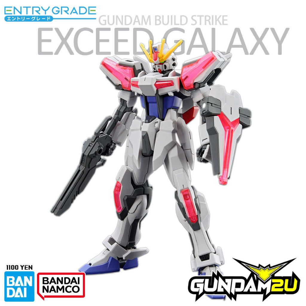 BANDAI EG 1/144 Gundam Build Strike Exceed Galaxy - Entry Grade Build ...