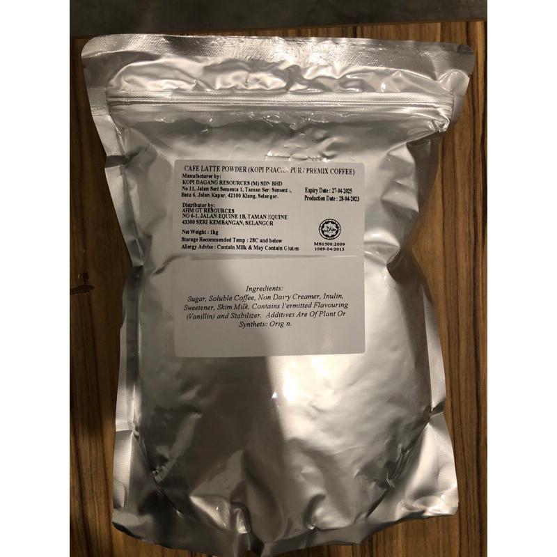 Cafe Latte Powder Premixed Coffee 1kg | Shopee Malaysia