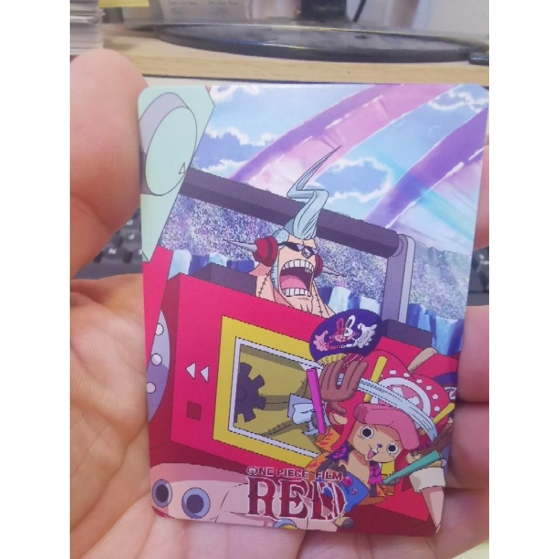 One Piece Movie one piece Red Card Promo Franky Chopper | Shopee Malaysia
