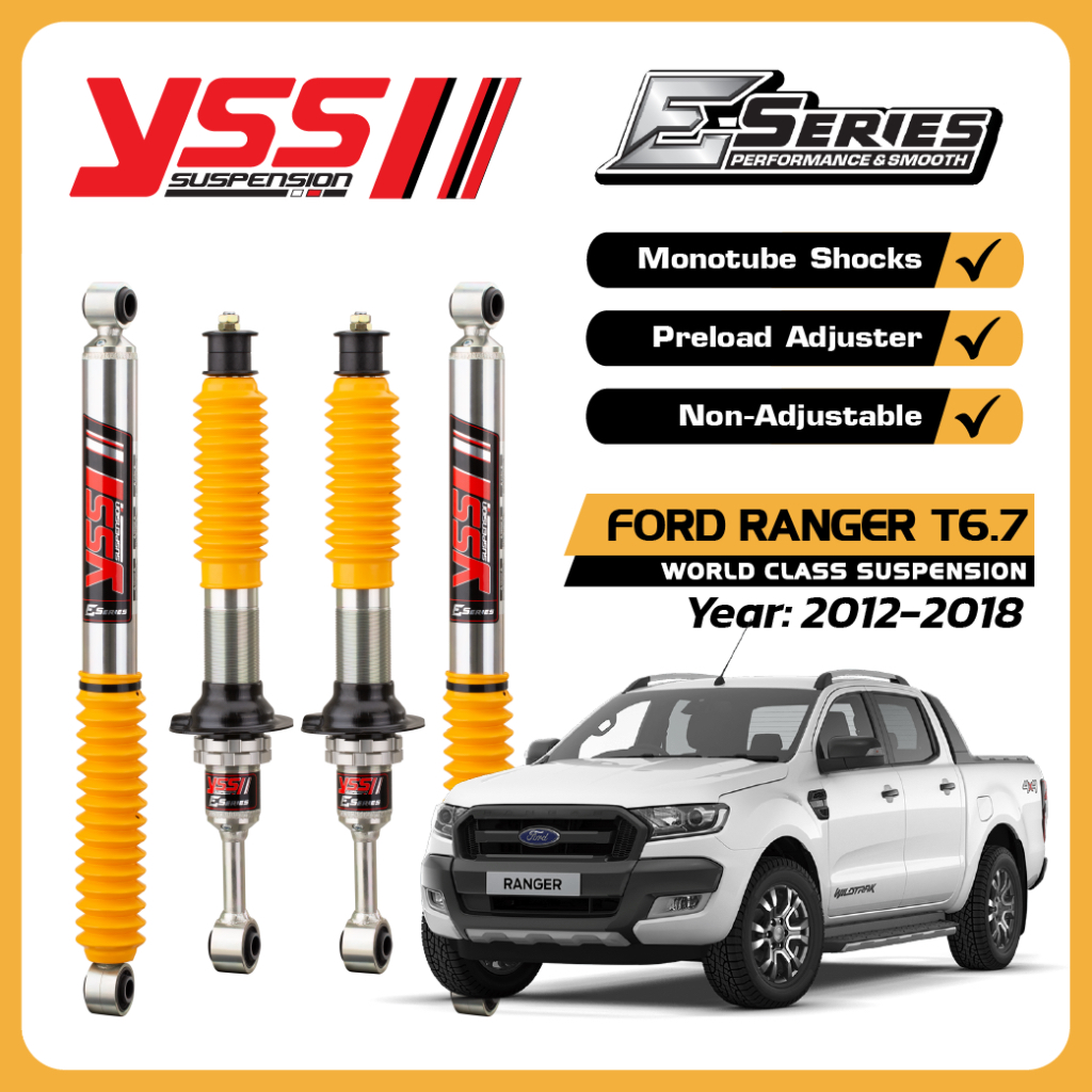 Ford Ranger T6 T7 T8 Ford Ranger T7 Ford Ranger T8 YSS Suspension Shock ...