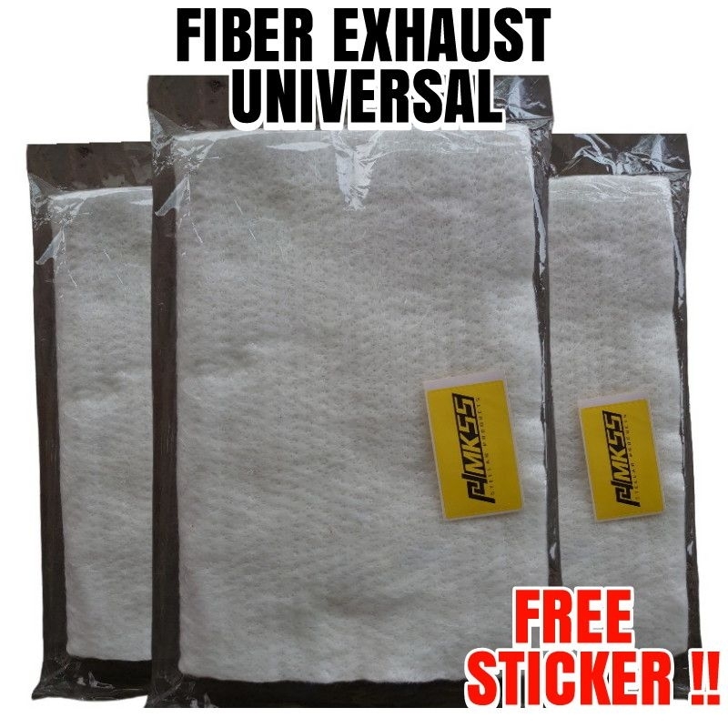 UNIVERSAL FIBER EKZOS FIBER EXHAUST BIG Y15ZR Y16 LC BELANG 125ZR RXZ ...