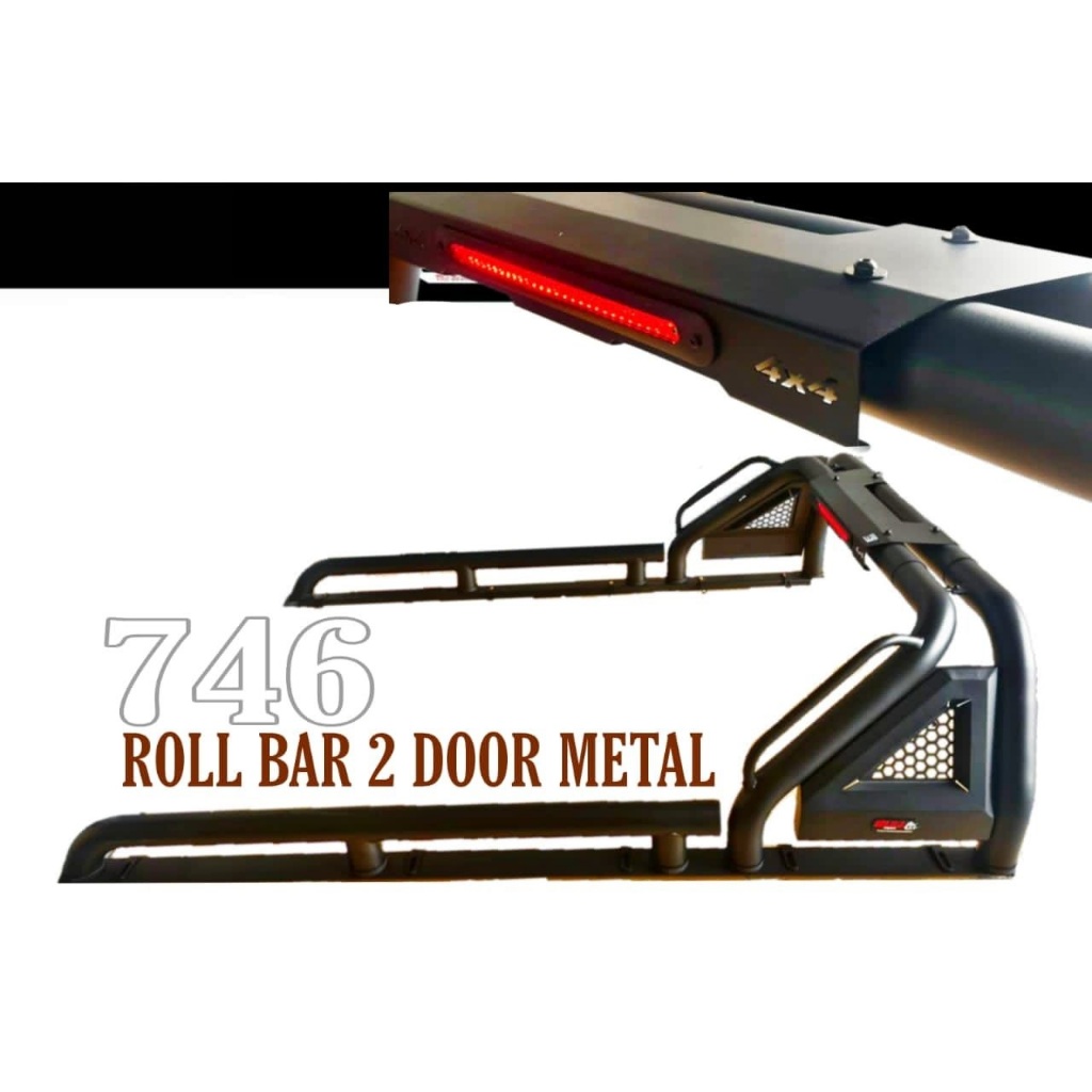 2 doors Rear boot trunk sport roll bar Hilux vigo rocco rogue revo ...