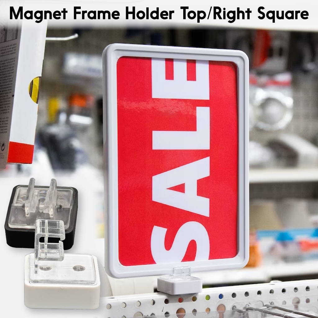JME Ready Stock Frame Stand Magnet Holder Black White Pop Frame Magnet ...