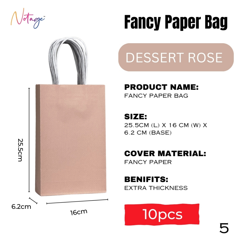 10pcs Fancy Paper Bag/Gift Bag/Goodies Bag Beg goodie Beg Hadiah ...