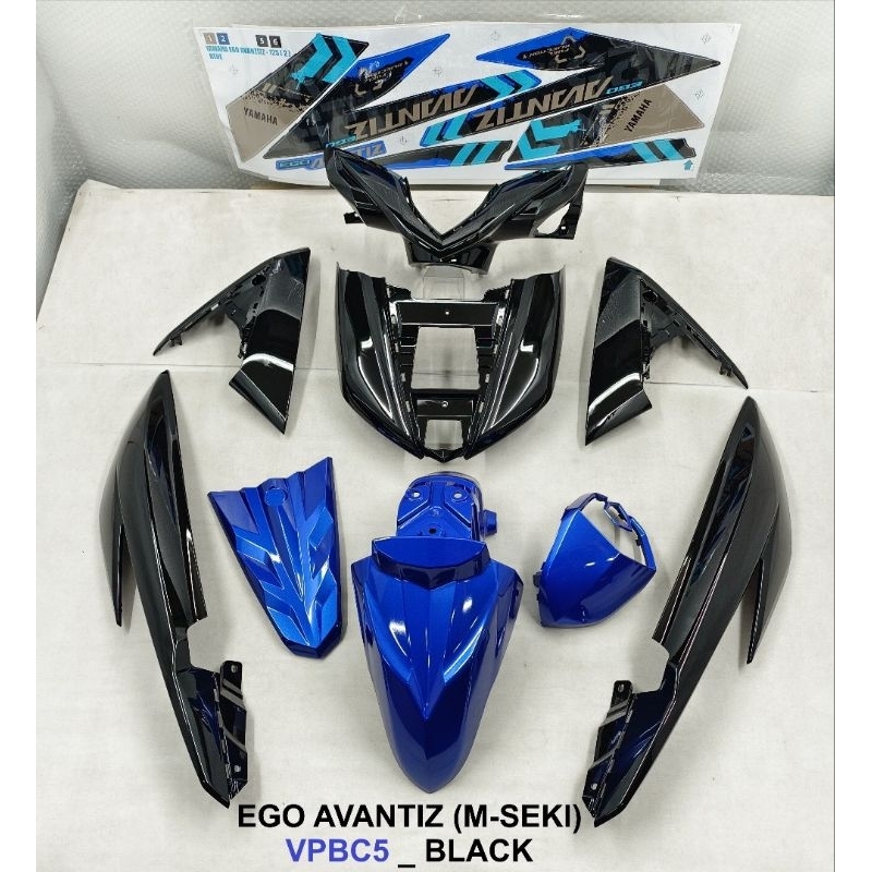 YAMAHA AVANTIZ COVER SET (MSEKI) SIAP STICKER | Shopee Malaysia