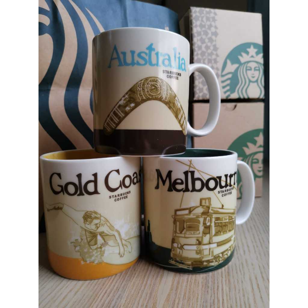 Starbucks Australia Global Icon City Mugs - Australia & Melbourne ...
