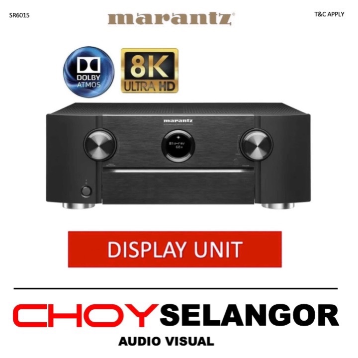 Marantz SR6015 9.2ch 8K Atmos Network AV Receiver Display Unit | Shopee Malaysia