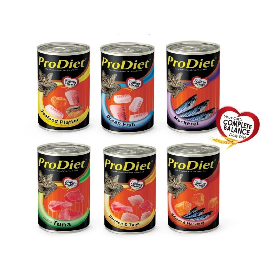 ProDiet Cat Canned Food/Cat Wet Food/Makanan Kucing 400gm | Shopee Malaysia