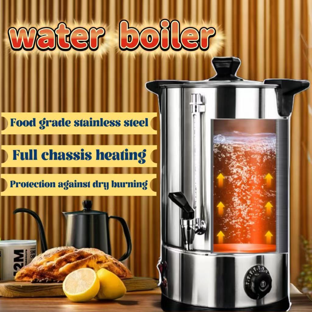 Stainless Steel Water Boiler Commercial Hot Water Boiler Coffee Bucket ...