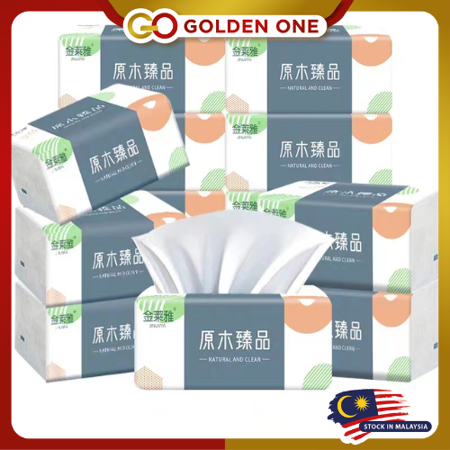 [YL]YL169 220/420sheet Soft Facial Tissue Paper Wood House Use Tissue ...