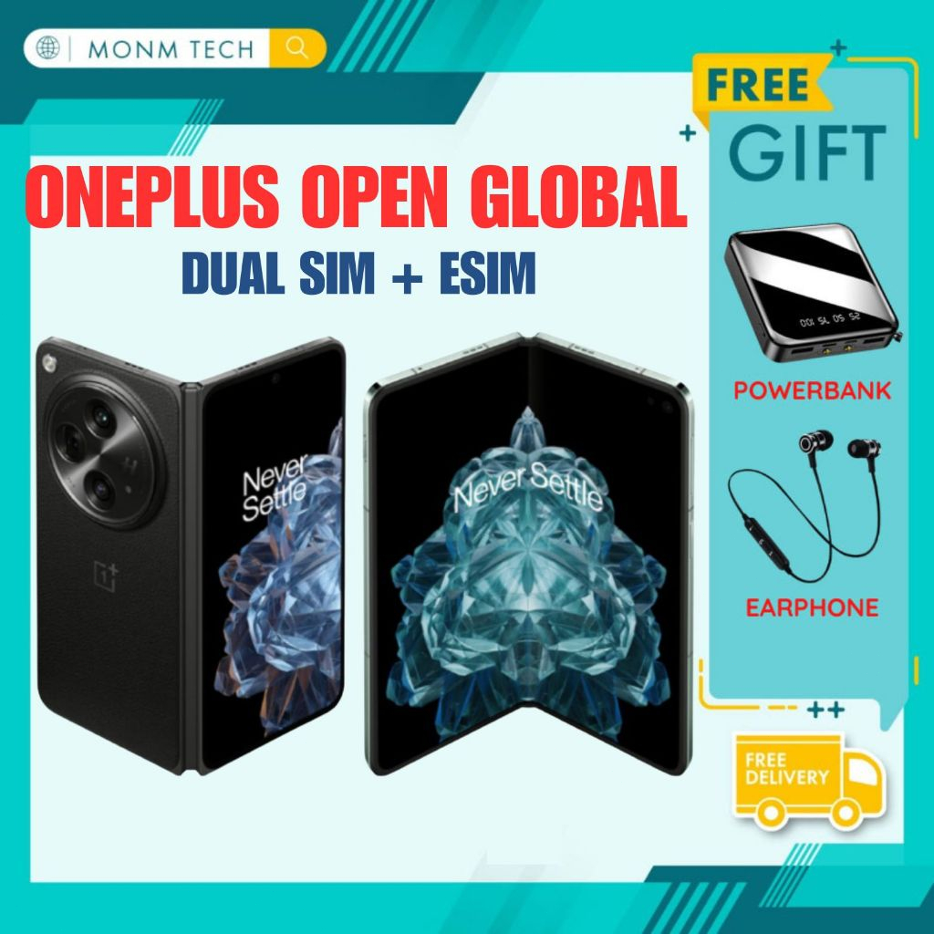 Global Version Oneplus Open 5G Dual Sim + eSim 512GB(16GB Ram) | Shopee ...