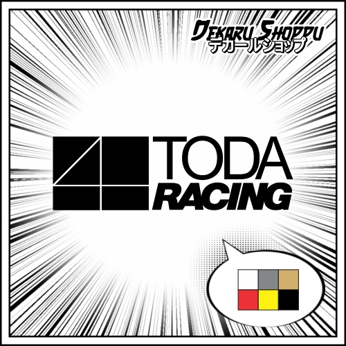 [ TODA RACING ] Car Decal / Vinyl / Sticker / Automotive Sticker ...