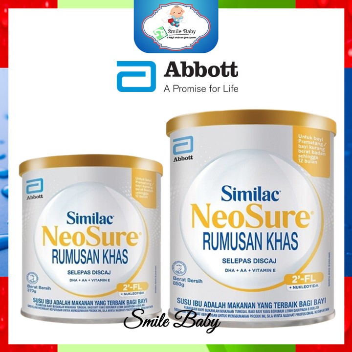 Similac NeoSure / Gold Neosure (0-12 months) 370g / 850g | Shopee Malaysia