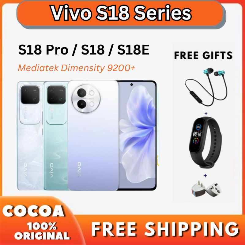 Vivo S18 Pro / Vivo S18 / Vivo S18e Mediatek Dimensity 9200+ / 80W Fast ...
