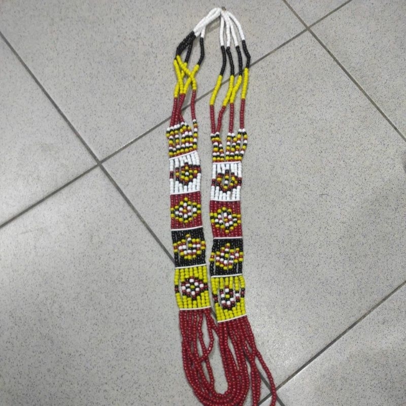 Sarawak Traditional Costume Necklace Bidayuh Dayak Rantai Bidayuh ...