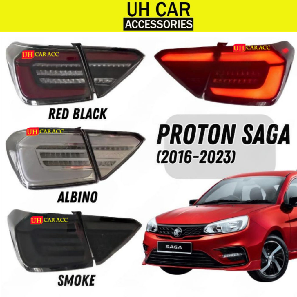 PROTON SAGA 2016-2023 TAIL LAMP TAIL LIGHT LED VVT MC2 TAILLAMP ...