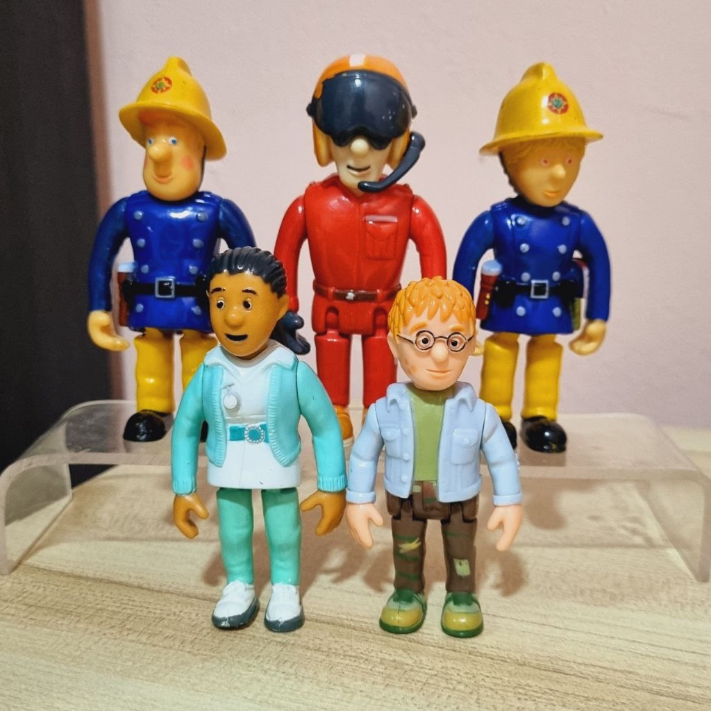 Fireman Sam set preloved toy | Shopee Malaysia
