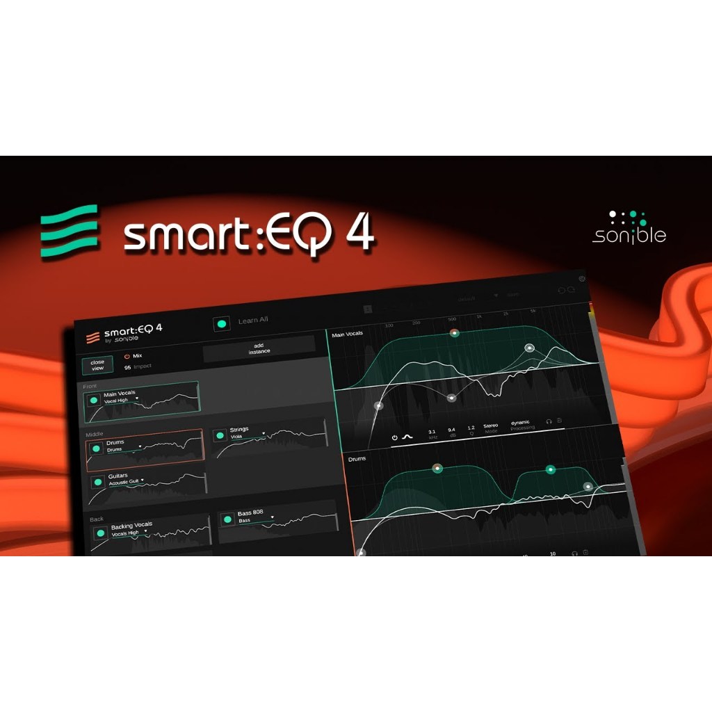 smartEQ 4 𝐯𝟏.𝟎.𝟐 (Win/Mac) VST, VST3, AAX, AU x64 | Sonible Equalizer ...