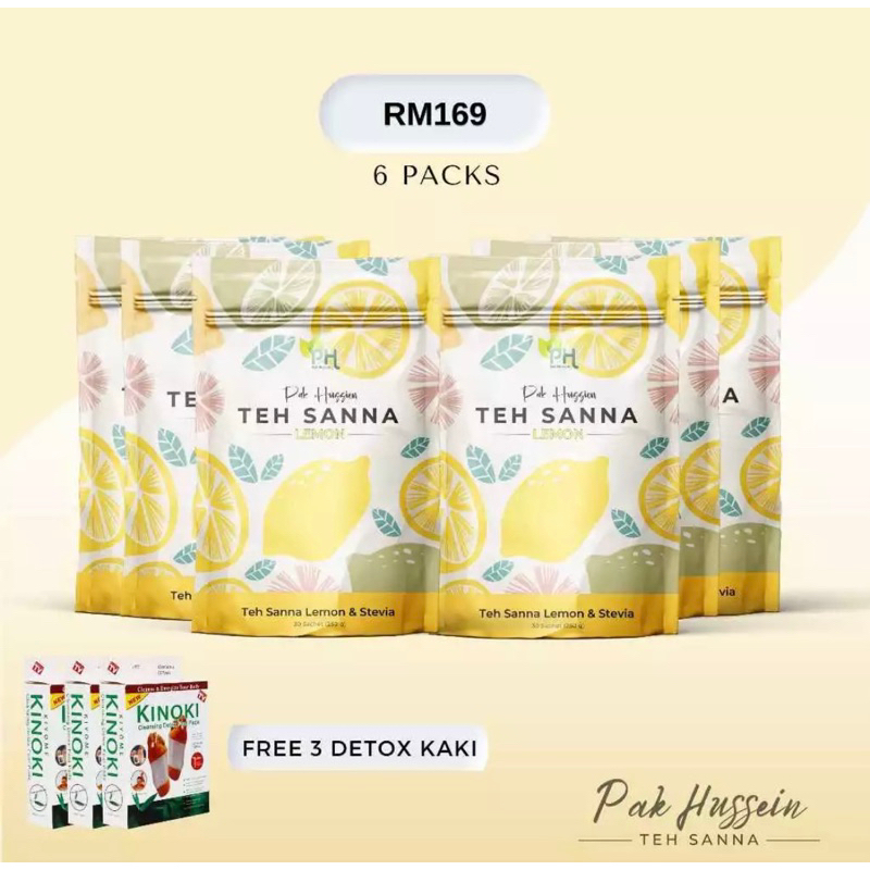 TEH TARIK LEMON PREMIUM 6 PACK | Shopee Malaysia