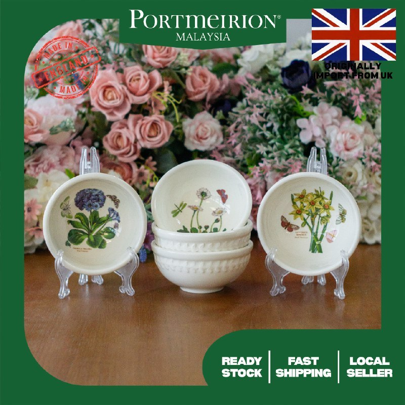 Seconds Portmeirion Embossed 5 inch Fruit Salad Bowl (ENG) | Shopee ...