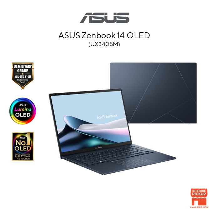 ASUS Zenbook 14 OLED Ultra 7-155h Ultra 5-125h EVO Intel® Arc 3K OLED ...