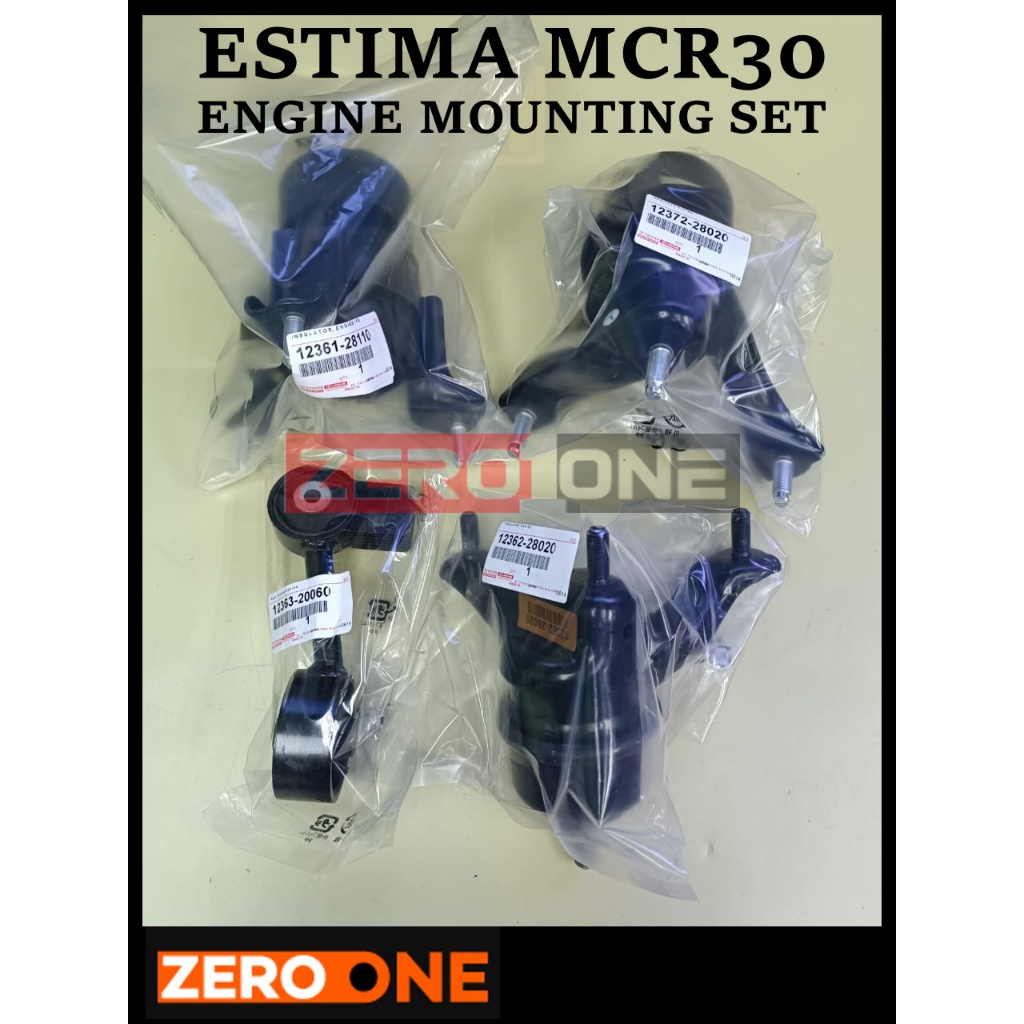 TOYOTA ESTIMA MCR30 ENGINE MOUNTING SET | Shopee Malaysia