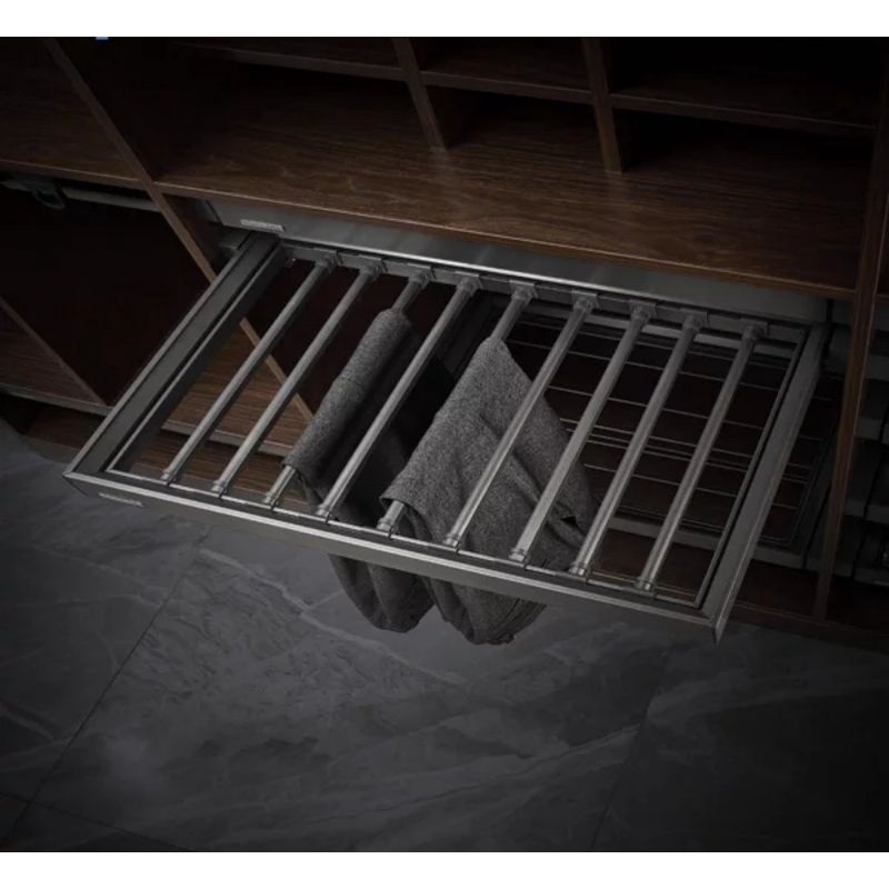 (READY STOCK)AW1101-WARDROBE CABINET 600MM 800MM 900MM PULL OUT TROUSER ...