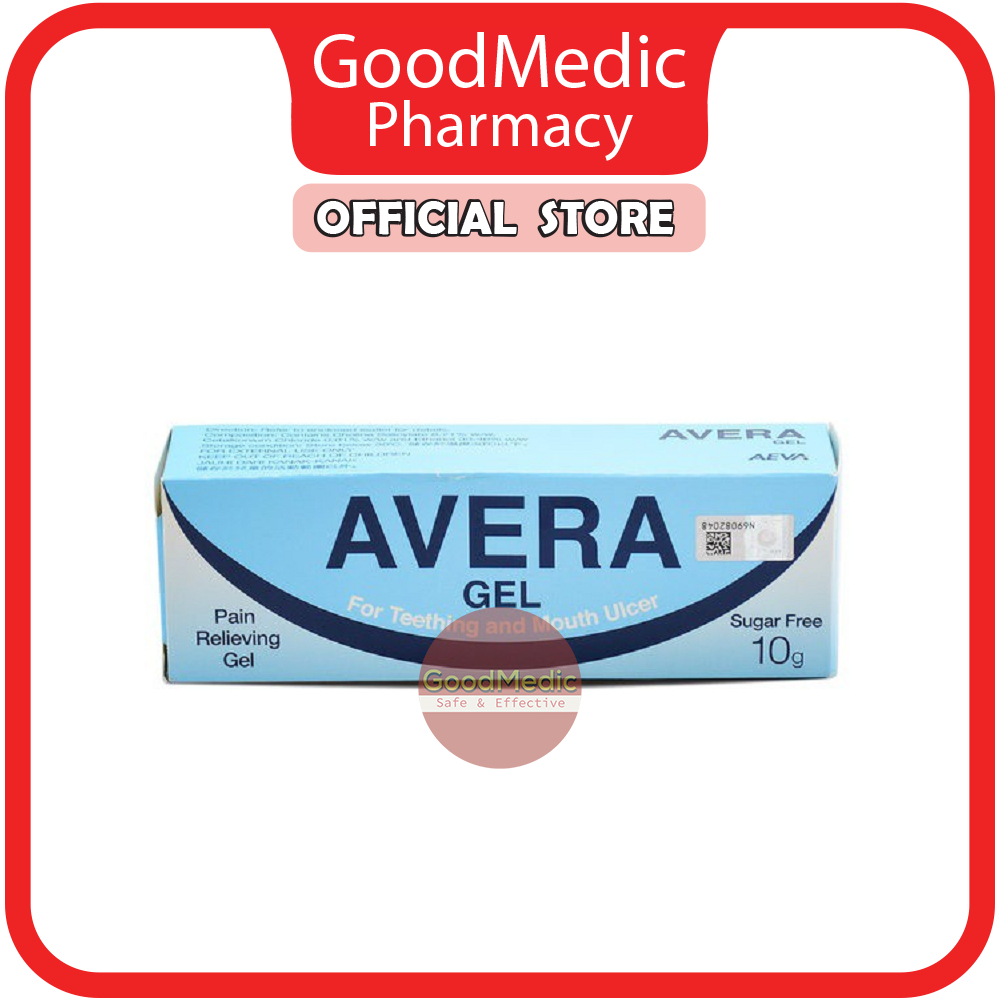 Avera Gel - For Teething and Mouth Ulcers 10g (sugar free) | Shopee ...