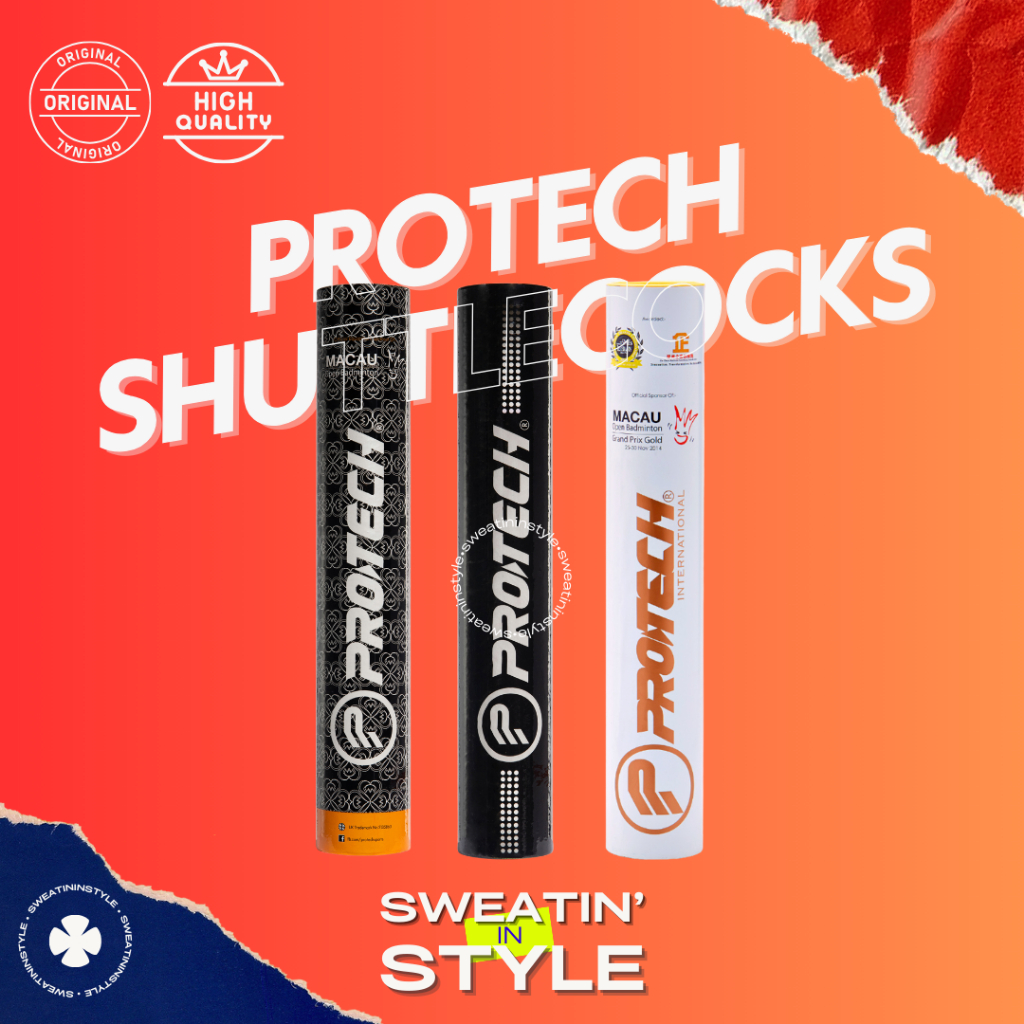 [100% ORI] PROTECH Badminton 77 Speed Shuttlecock Platinum/ World Class/ Masterpiece ...