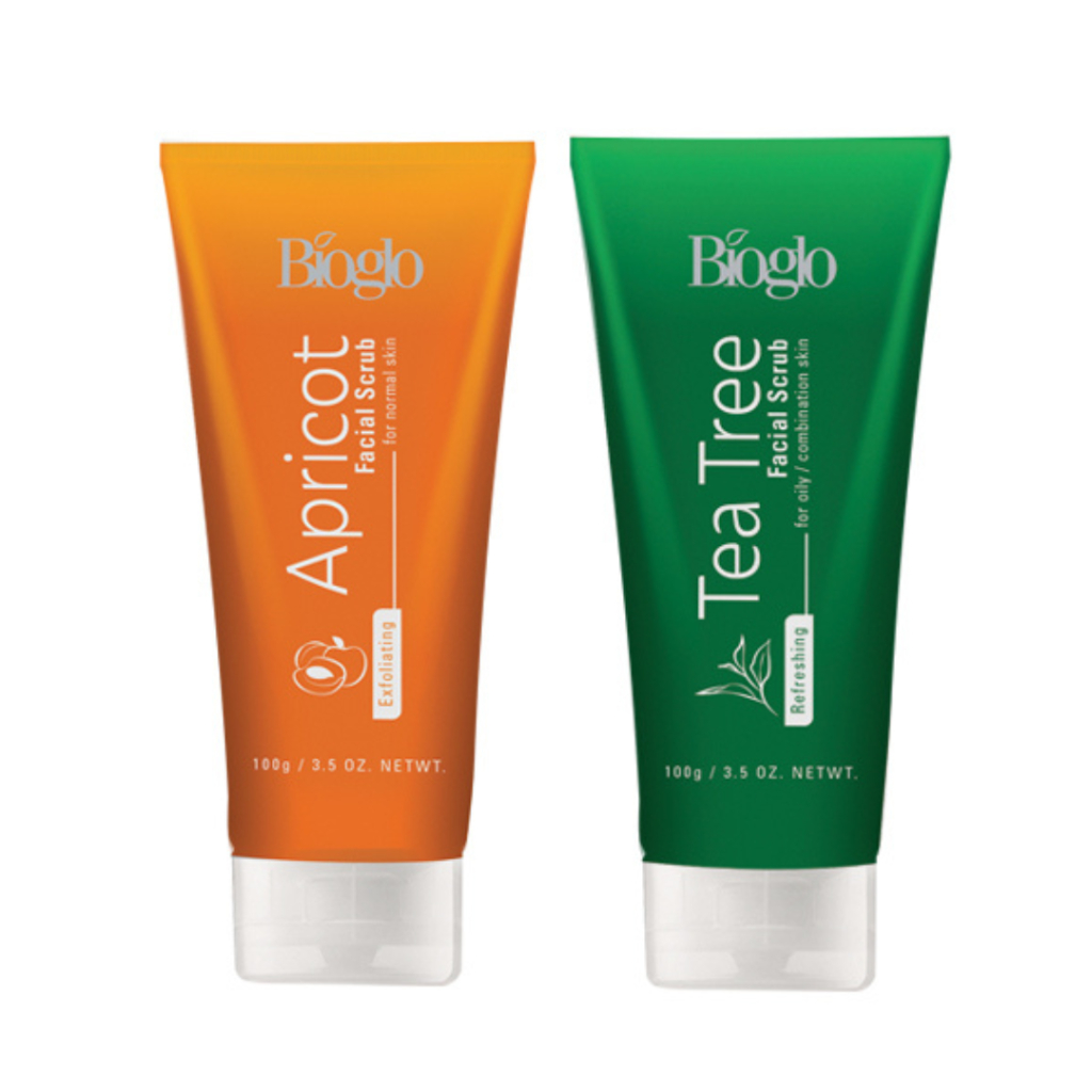 Cosway Bioglo Tea Tree / Apricot Facial Scrub (100g) | Shopee Malaysia
