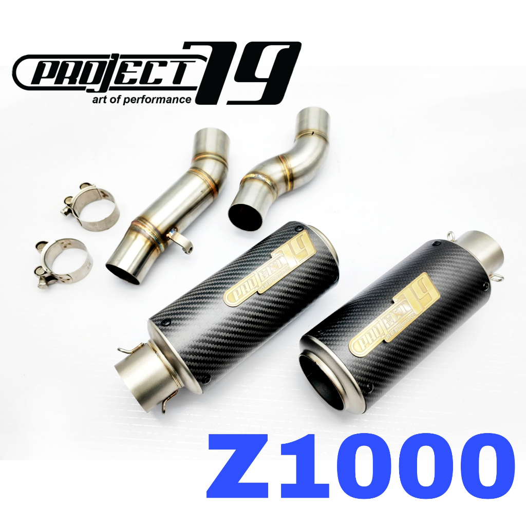 Project79 Exhaust Slip On Kawasaki Z1000 Z1K Stainless Steel Piping ...