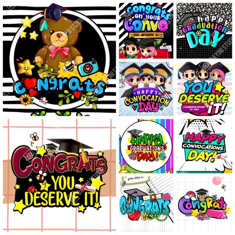 100 Sheets Notebook Cute Convocation Day | Buku Nota Hari Graduasi ...