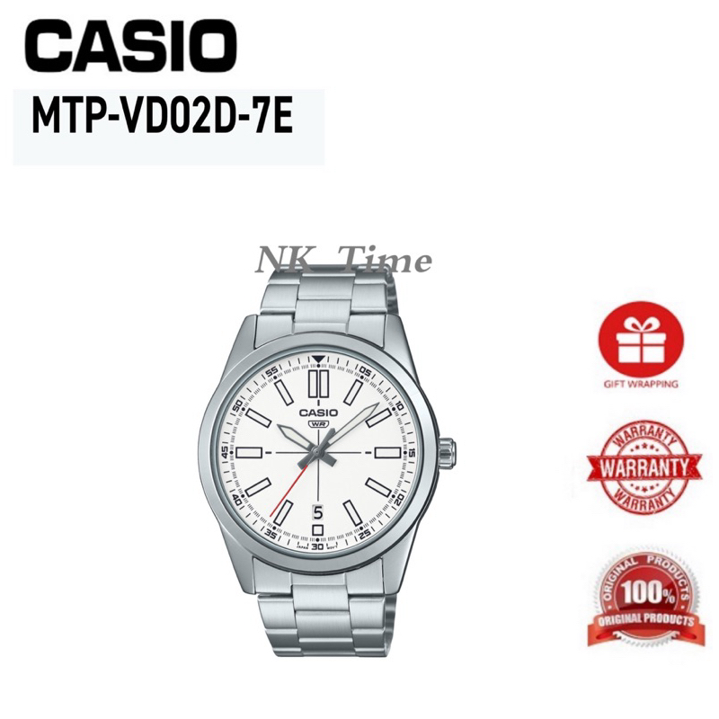 CASIO MTP-VD02D-7E / MTP-VD02D SERIES MEN'S WATCH | Shopee Malaysia