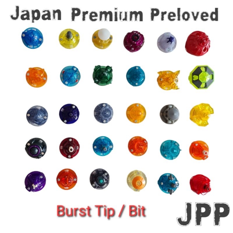 [JPP] Takara Tomy Beyblade Burst Tip / Bit Only (layer and metal at ...