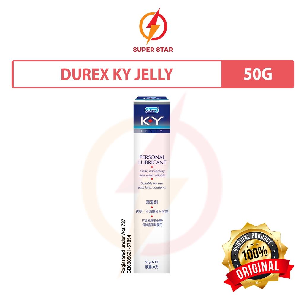 Durex KY Jelly Personal Lubricant Gel for Man & Woman 50g | Shopee Malaysia